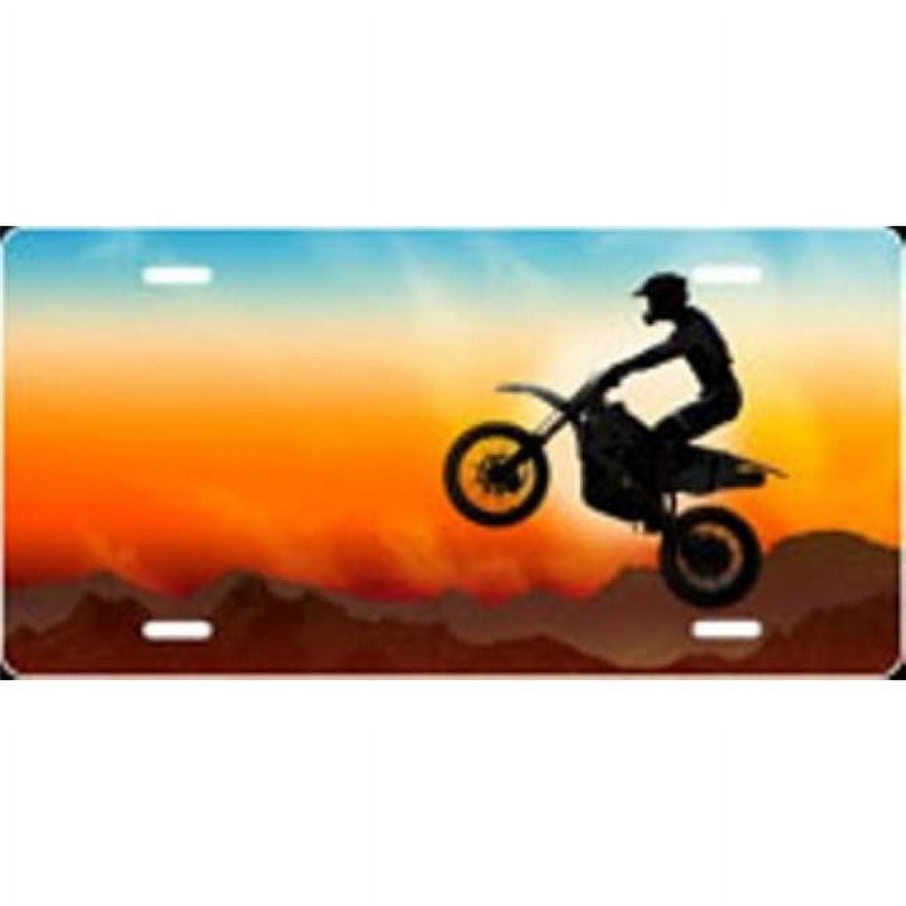 212 Main T9377D 6 x 12 in. Dirt Bike Color Motorcross Offset Airbrush ...
