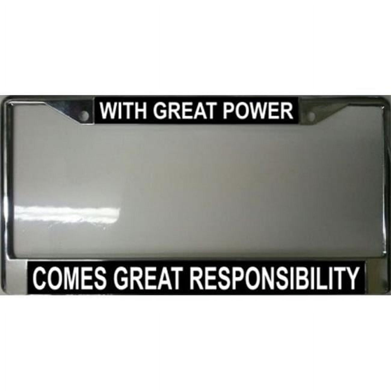 212 Main power1 with Great Power Comes Great Responsibility Frame ...