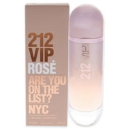 Carolina Herrera 212 VIP Rose Eau De Parfum Spray for Women 2.7 oz ...