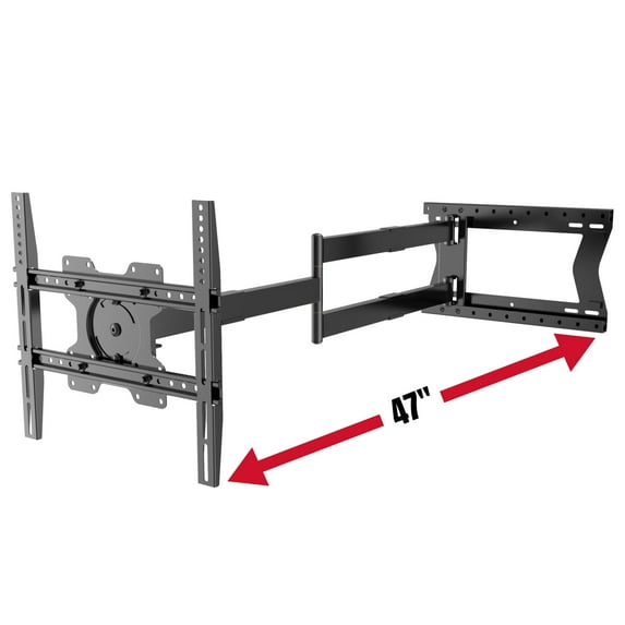 2120 Long arm TV Wall Mount for 32-75 inch Screens | Extra Long ...