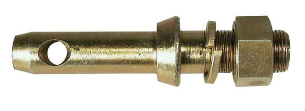 21243 Double HH Yellow Zinc-plated Lift Arm Pin, 7/8" Diameter, 1-1/8 ...