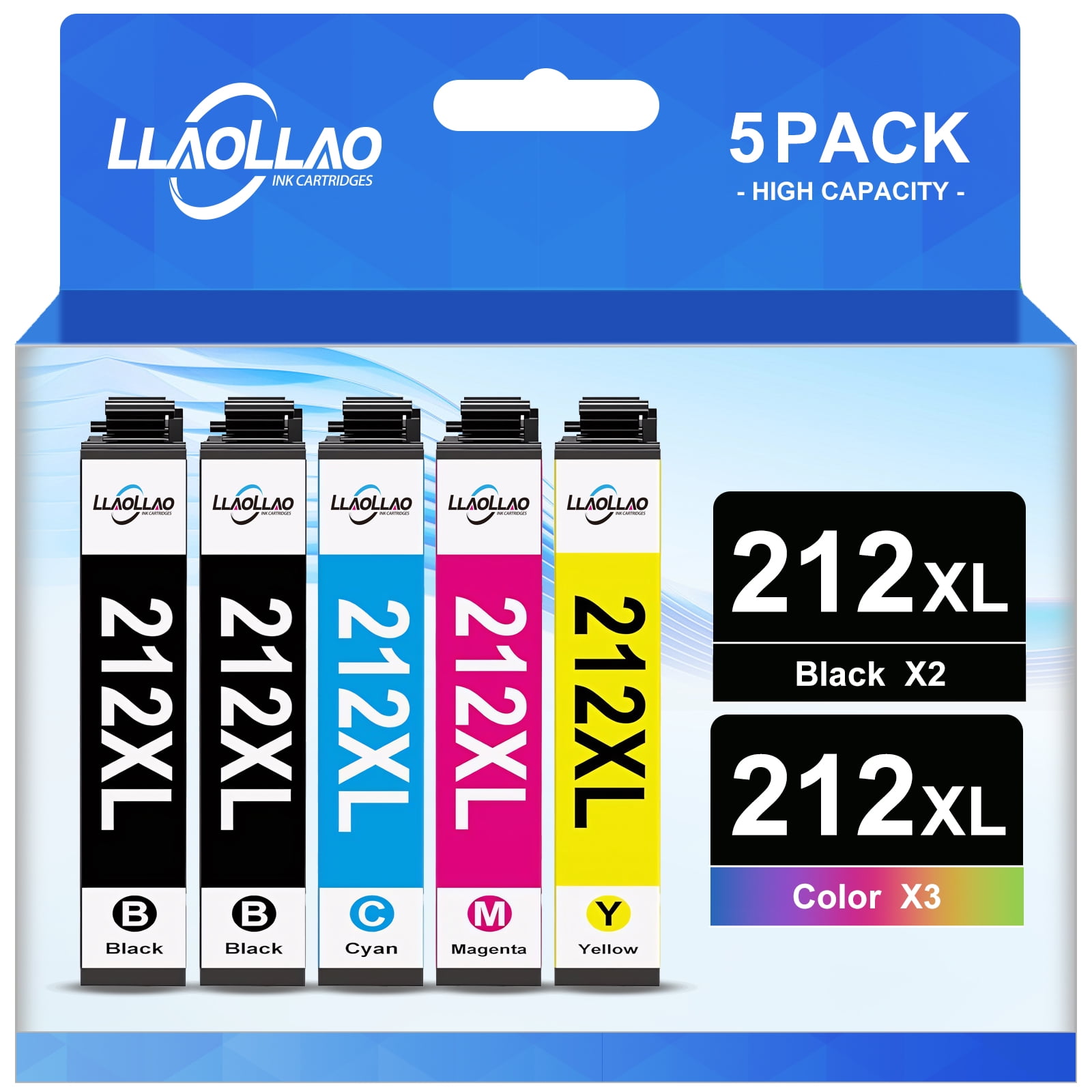212xl Ink Cartridge for Epson 212 Ink for Epson Workforce WF-2850 WF ...