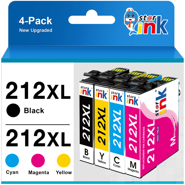 212XL Ink Cartridge for Epson Ink 212 XL 212XL T212XL T212 Ink ...