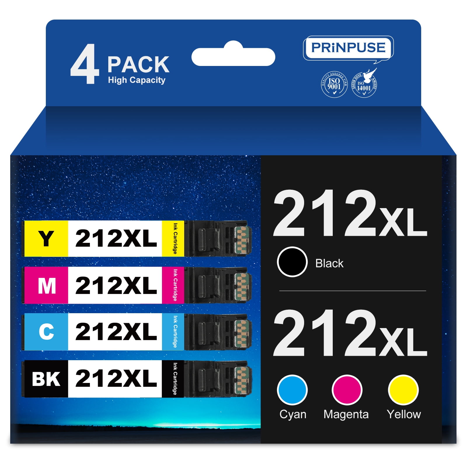 212XL Ink Cartridges for Epson 212 Ink 212 XL 212XL T212XL Ink ...