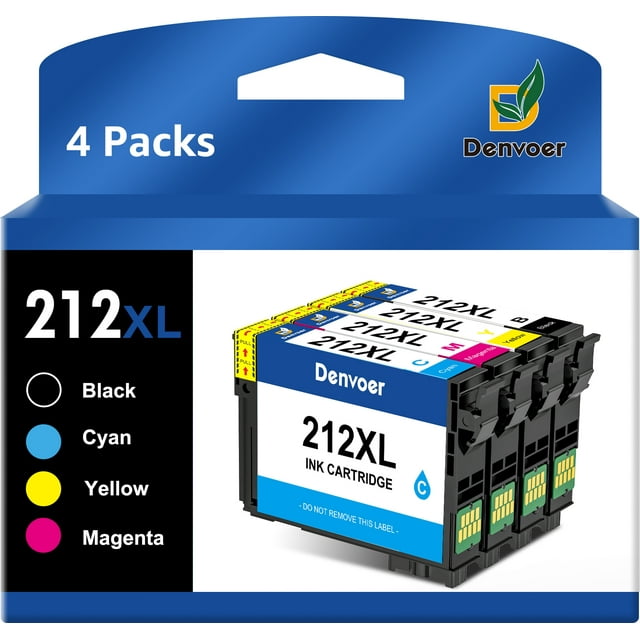 Epson 212XL Ink Cartridge, Compatible with XP-4105 XP-4100 WF-2850 WF ...