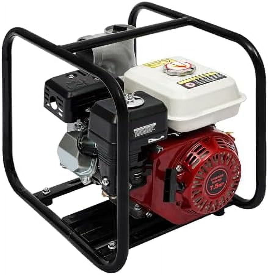 212cc 4 Stroke Gasoline Engine Water Pump, 3-Inch Gas-Powered Semi ...