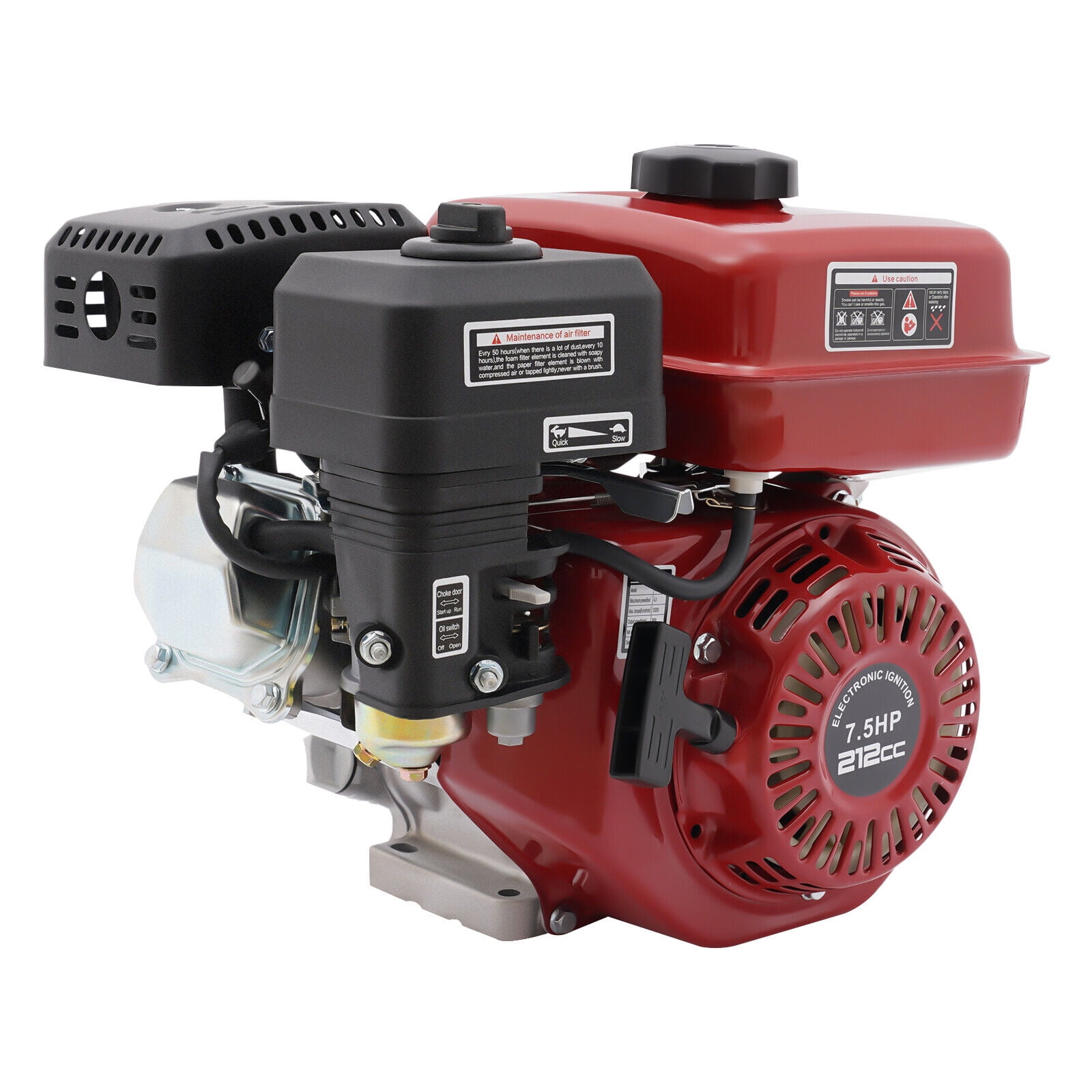 212cc 7.5HP Gas-powered Horizontal Air Cooling Engine Motor For Go Kart ...
