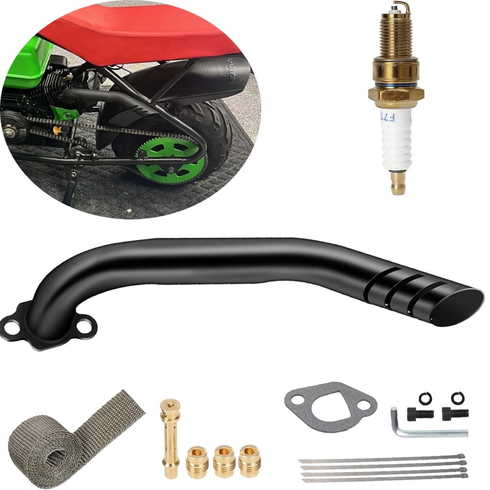 212cc Exhaust Pipe Jet Kit Fit For Predator 224cc 196cc Mini Bike ...