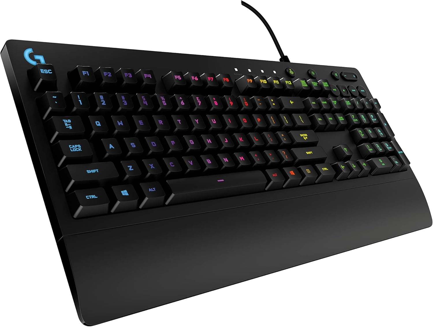 213 Prodigy Gaming Keyboard - Wired RGB Backlit with Mech-Dome Keys ...