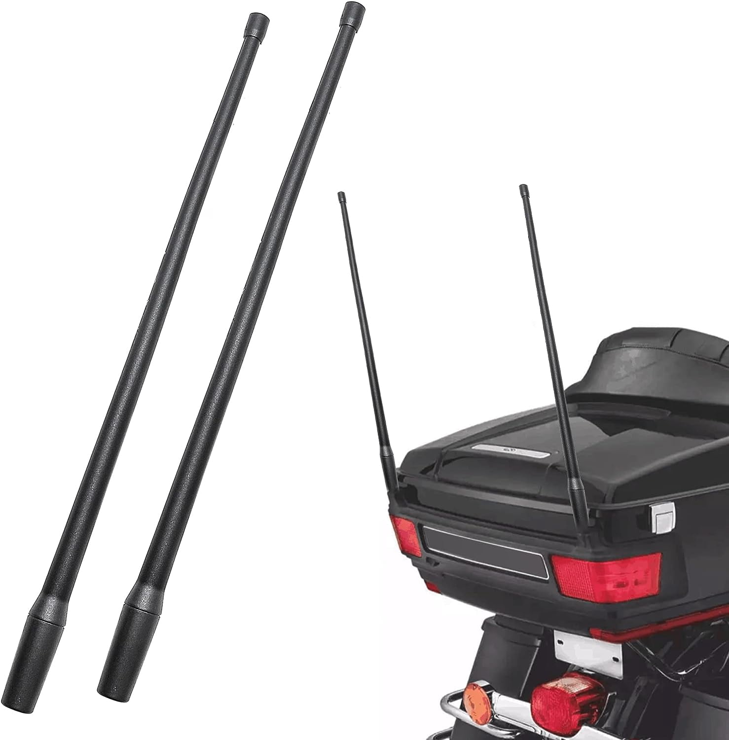 213-inch antenna mast suitable for 1998-2022 Harley-Davidson motorcycle ...