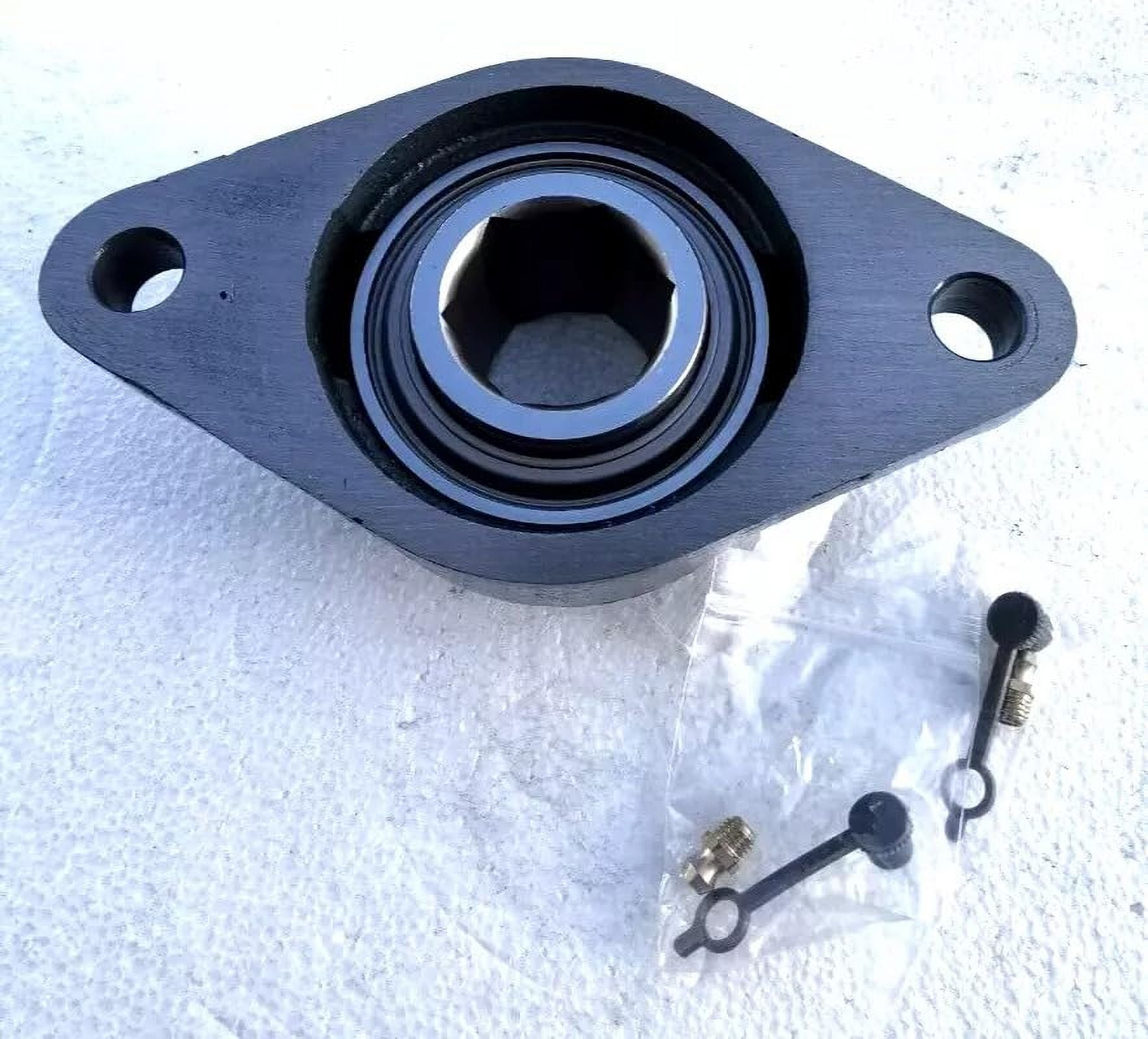 213025 1-1/4" Hex DUCTILE Flange Bearing 207KPPB57-H-DFT Progressive ...