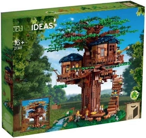 21318 Ideas Tree House, Model Construction Set for 16 Plus Year Olds ...