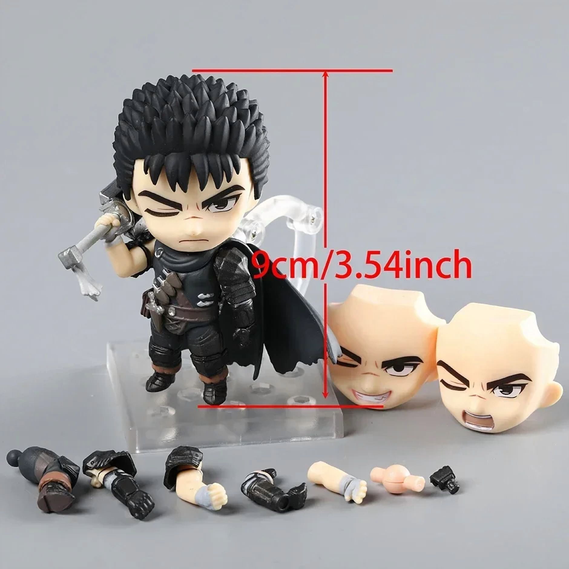 2134 Guts Q Version Anime Action Figure Decoration Model Doll Toy Gift ...