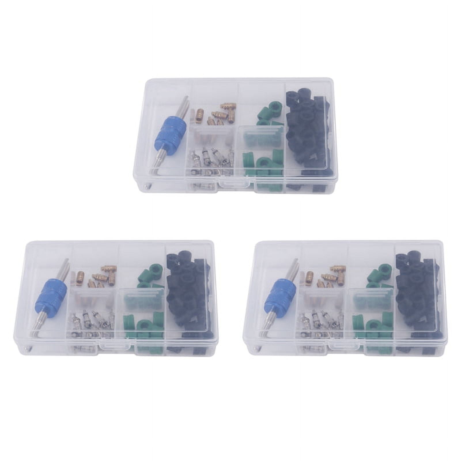 213Pcs A/C Air Conditioning Valve Core R12 R134A Refrigeration Valve ...