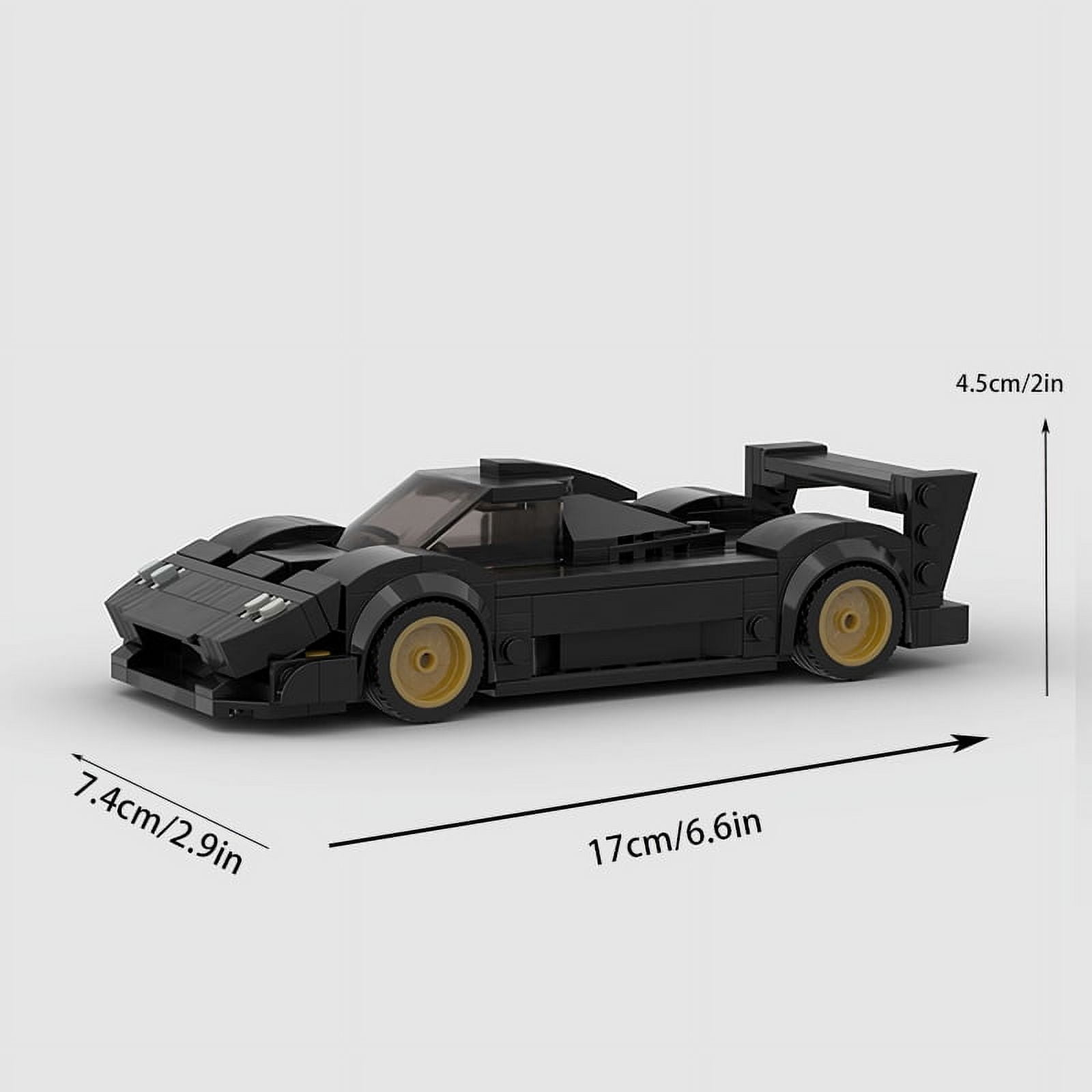 214 Pcs Zonda R Moc Speed Champions Racer Cars City Sports Vehicle ...