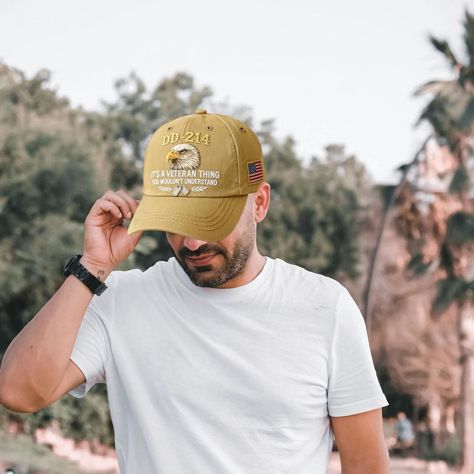 214 This Is A Veterans' Matter Hat Military Service Baseball Cap For ...