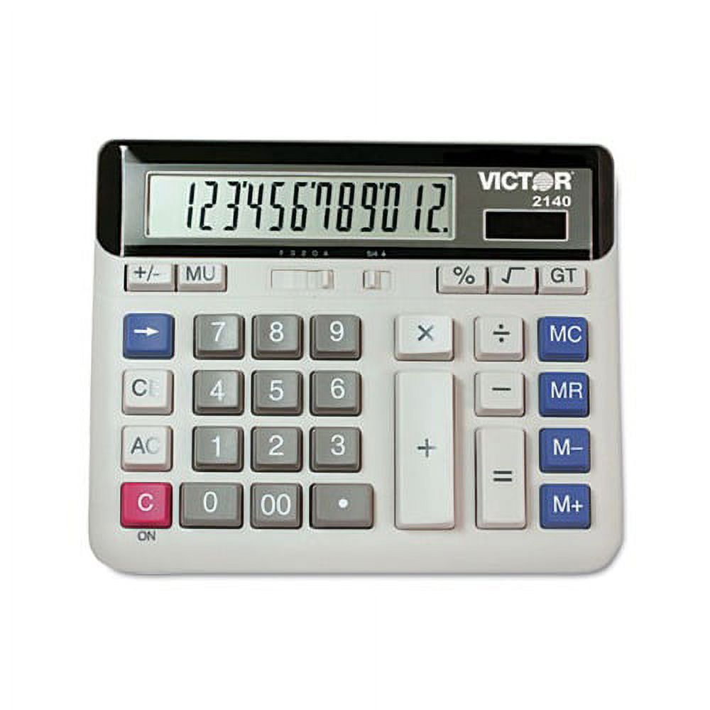 2140 Desktop Business Calculator 12-Digit LCD - Walmart.com
