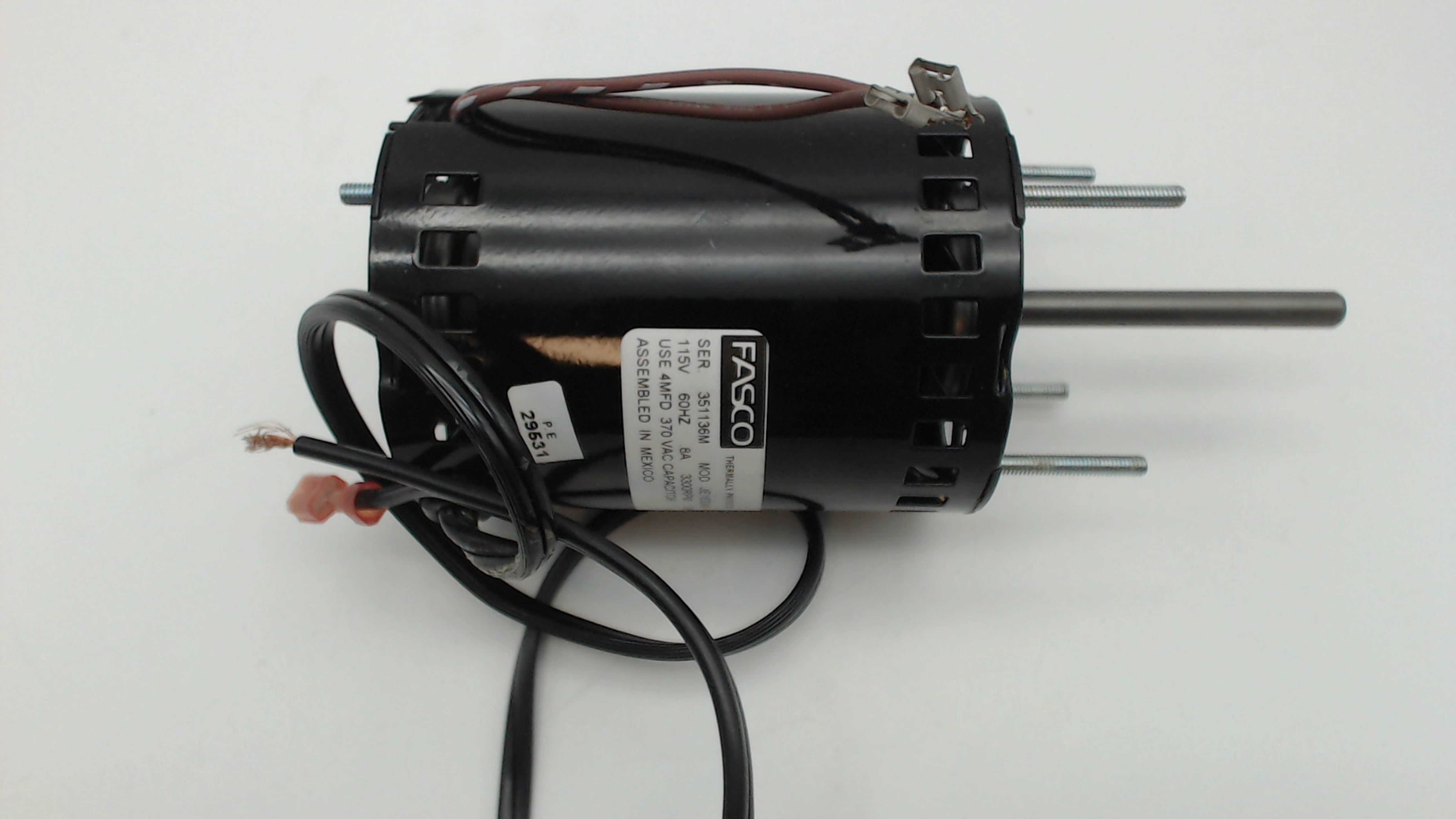 214067 Reznor Ventor Motor 115V 3300Rpm OEM 214067 - Walmart.com