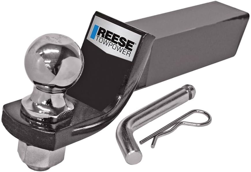 21536RAK Trailer Hitch Drawbar and Ball Towing Kit, Fits Square 2 Inch ...