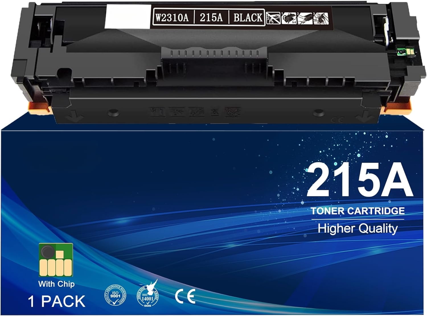 215A Black Toner Cartridge,Compatible Replacement for HP 215 A W2310A ...