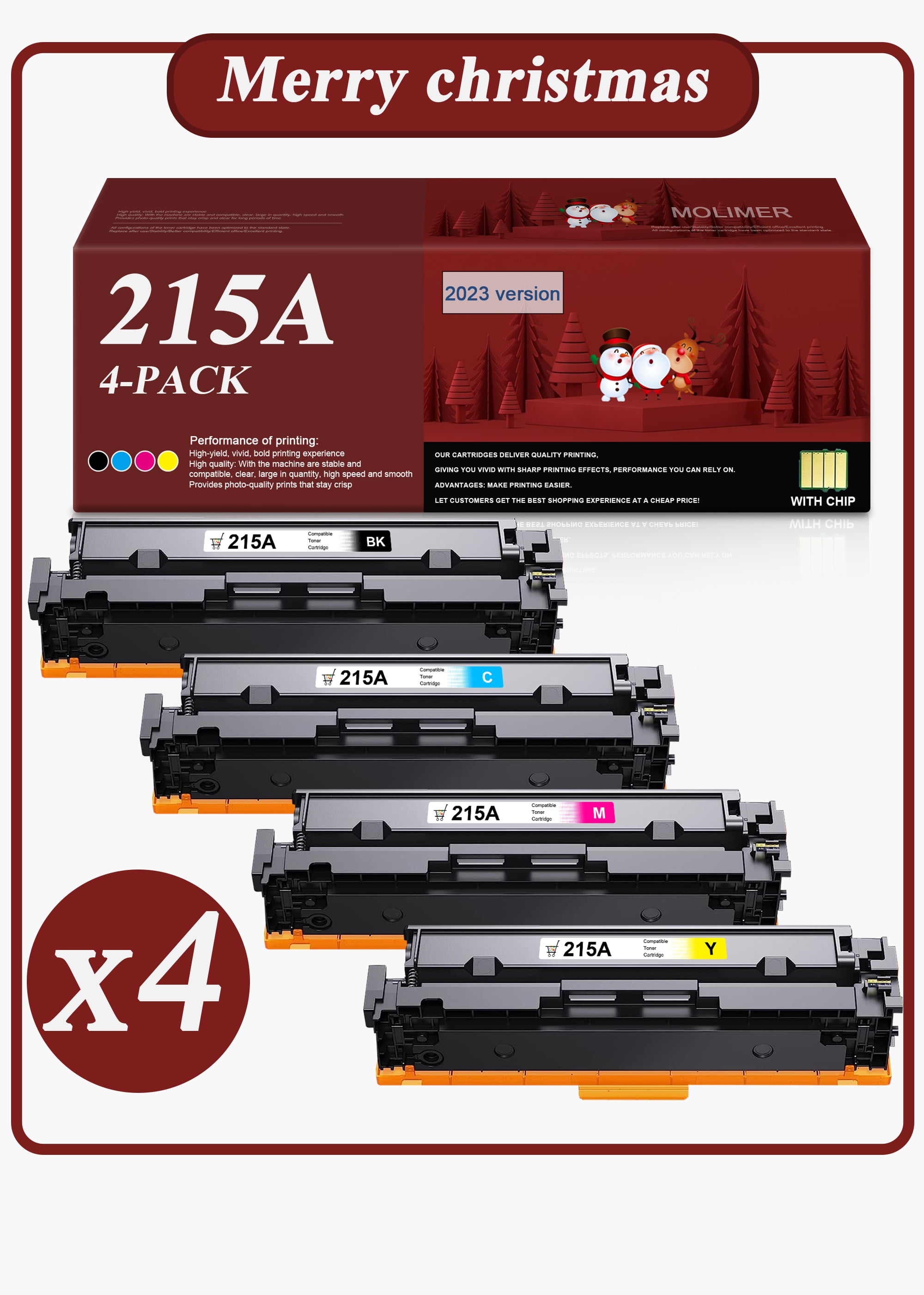215A Toner Cartridge (with Chip) Replacement for HP W2310A W2311A ... 215A Toner Cartridge (with Chip) Replacement for HP W2310A W2311A ...