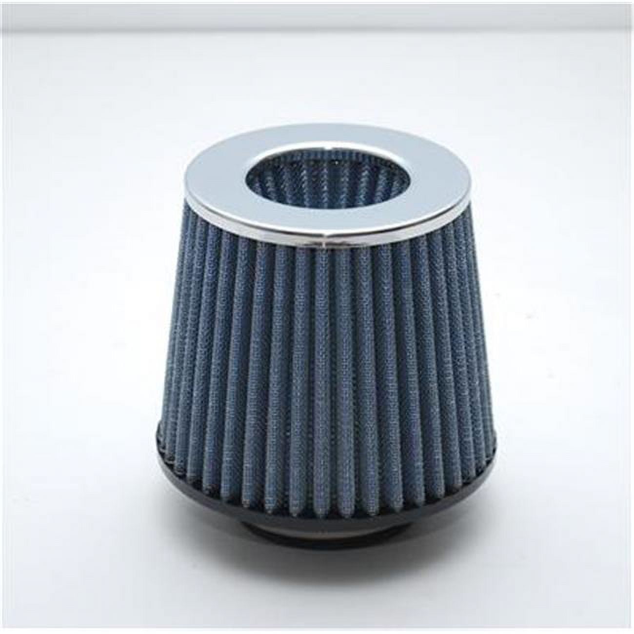 2160C Open Funnel Air Filter Cold Air Intake- 3 In. - Blue - Walmart.com