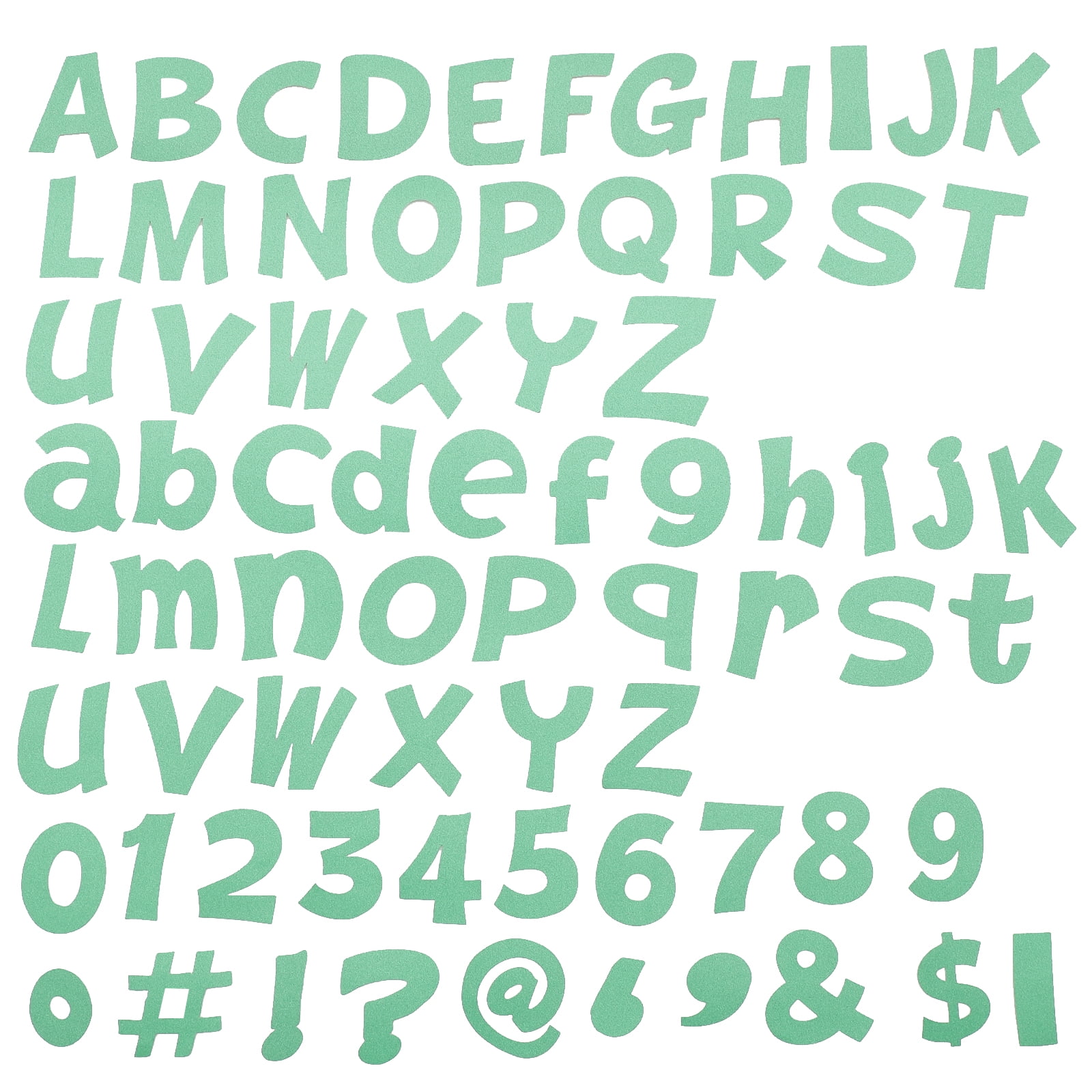 216Pcs Large Letters for Bulletin Board Doorplate Letter Decals Letters ...