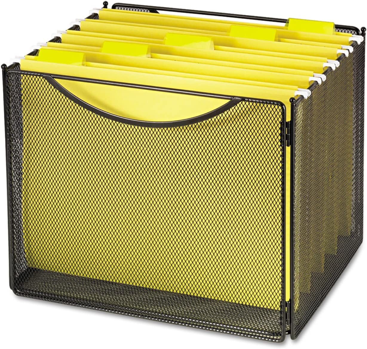 2170BL Desktop File Storage Box Steel Mesh 12-1/2w x 11d x 10h ...