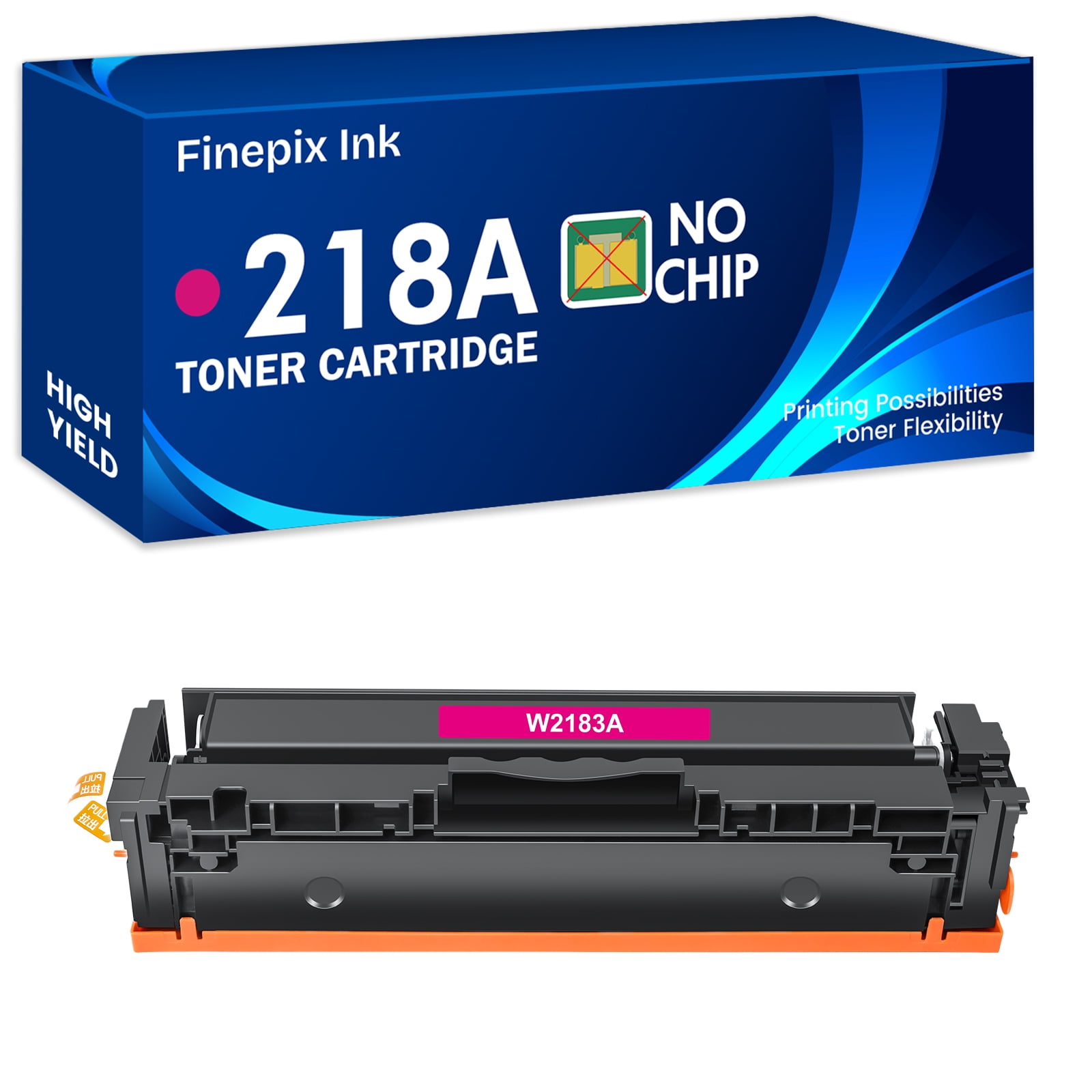 218A Toner Cartridges Magenta No-Chip 1 Pack 3301fdw Compatible for HP ...