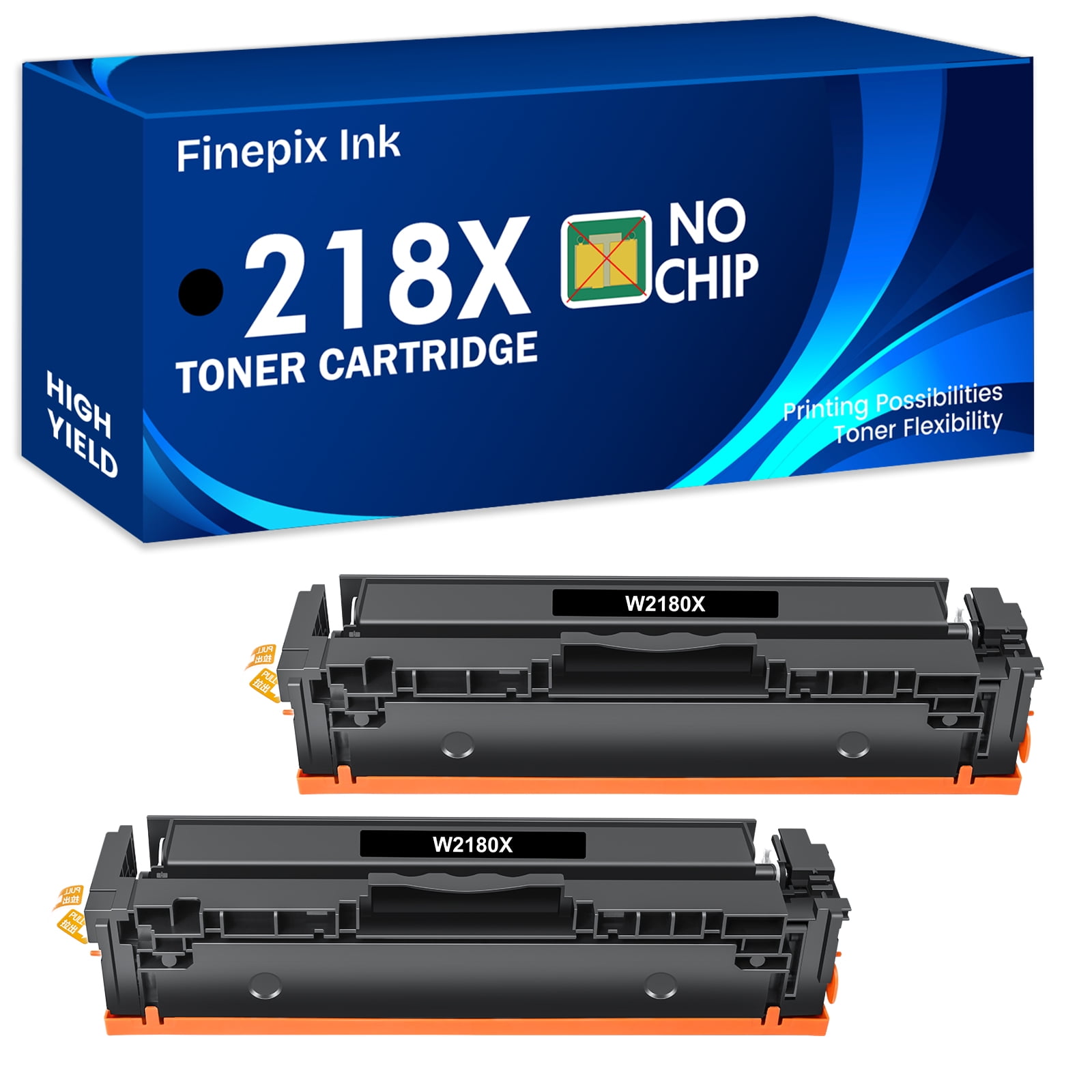 218X Toner Cartridges No-Chip Black 2 Pack 3301fdw Compatible for HP ...