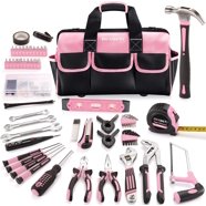 The Original Pink Box 40-Piece Starter Tool Set with Small Tool Bag for ...