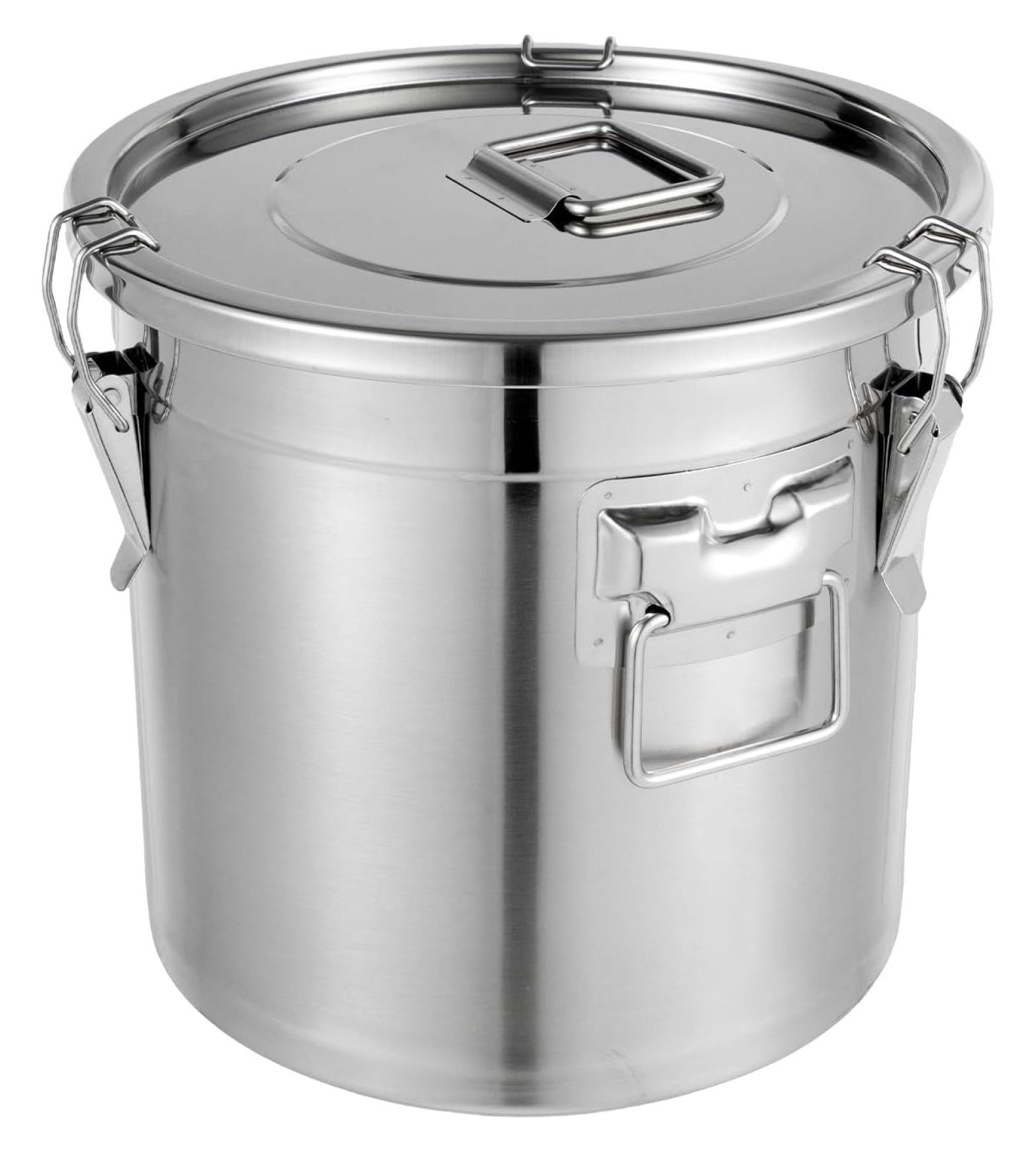 21L/4.62gal Stainless Steel Airtight Canister, Food Storage Canisters ...