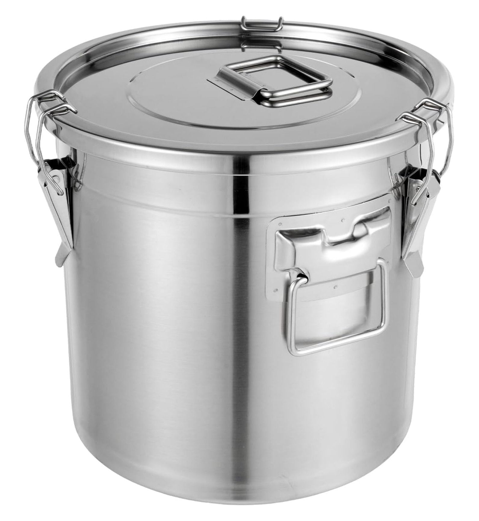 21L/4.62gal Stainless Steel Airtight Canister, Food Storage Canisters ...