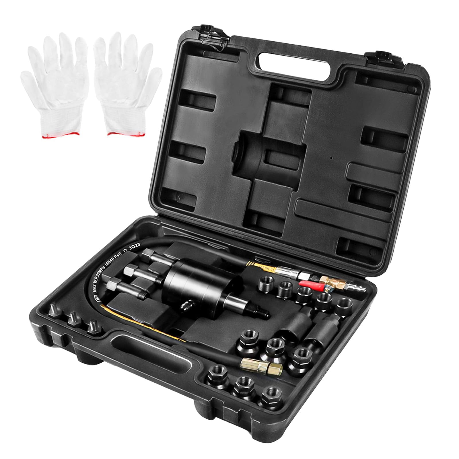 21PCS Pneumatic Injector Puller Tool Injector Puller Set for Diesel ...