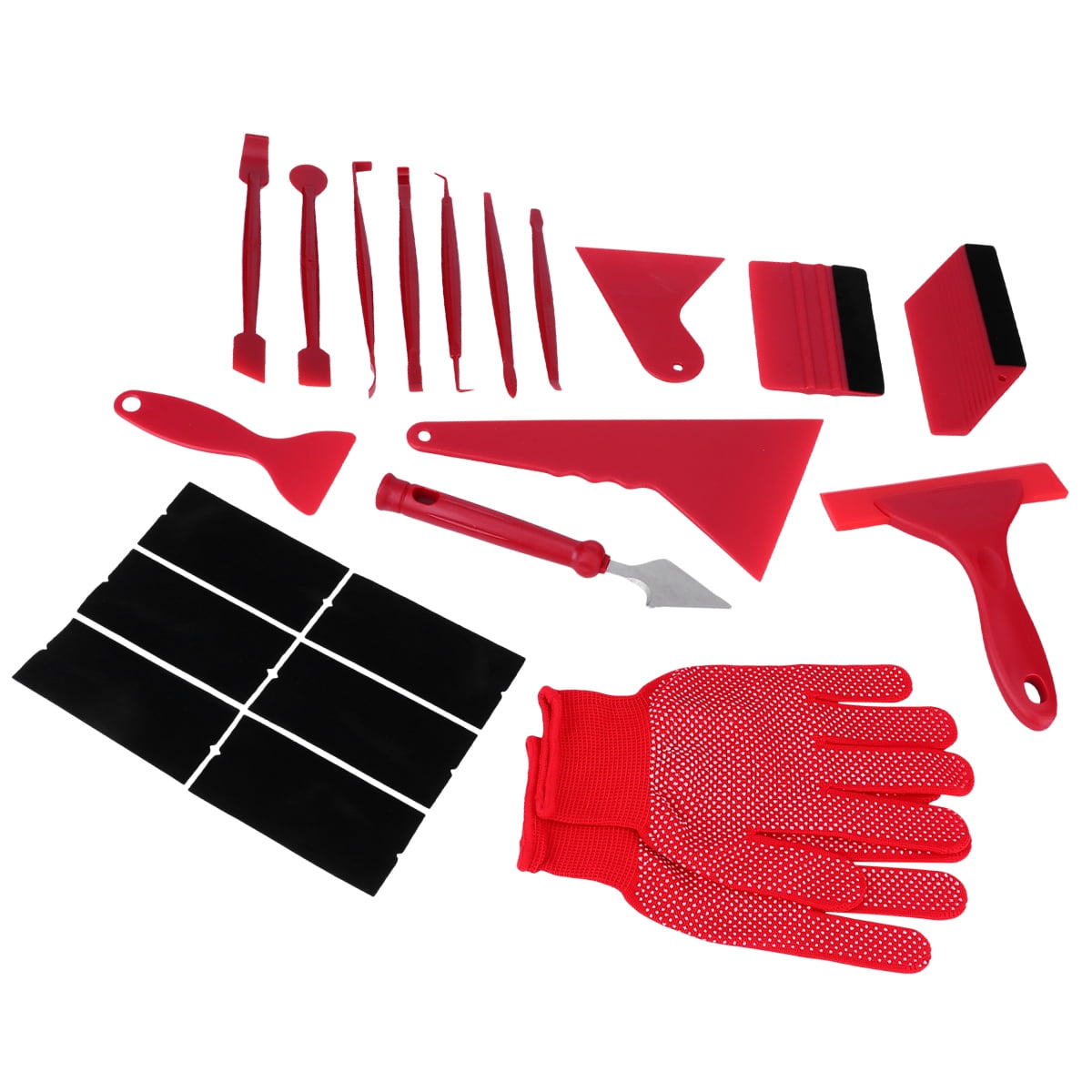 21PCS/Set Auto Tinting Film Scraper Squeegee Cutter Window Tint Tool ...