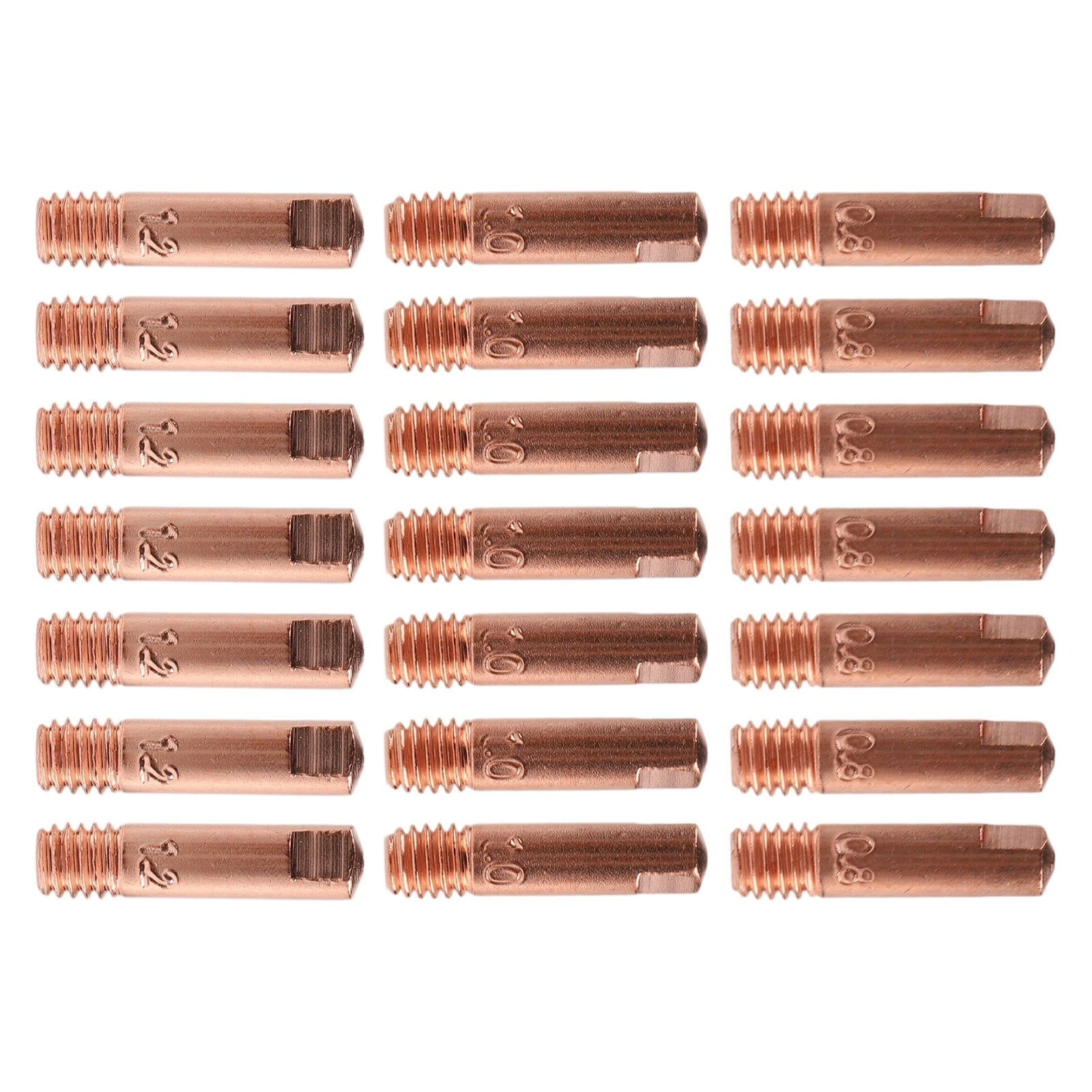 21PCS for MIG Welding Nozzles 0.8mm/1mm/1.2mm Welding Torch Nozzle for ...