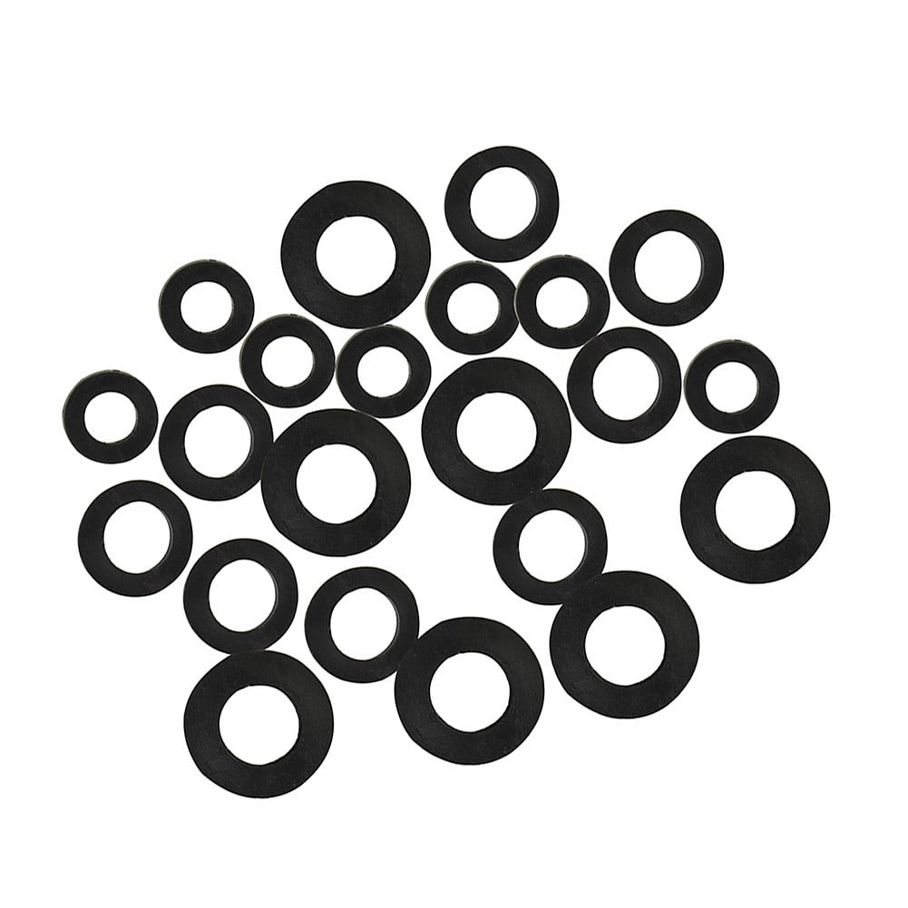 21Pc Assorted Rubber Washers Tap Bath Sink Basin Shower Seal Drip 3/8 ...