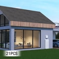 21Pcs Asphalt Roof Shingles, Roofing Shingles, Asphalt Shingles Roof ...