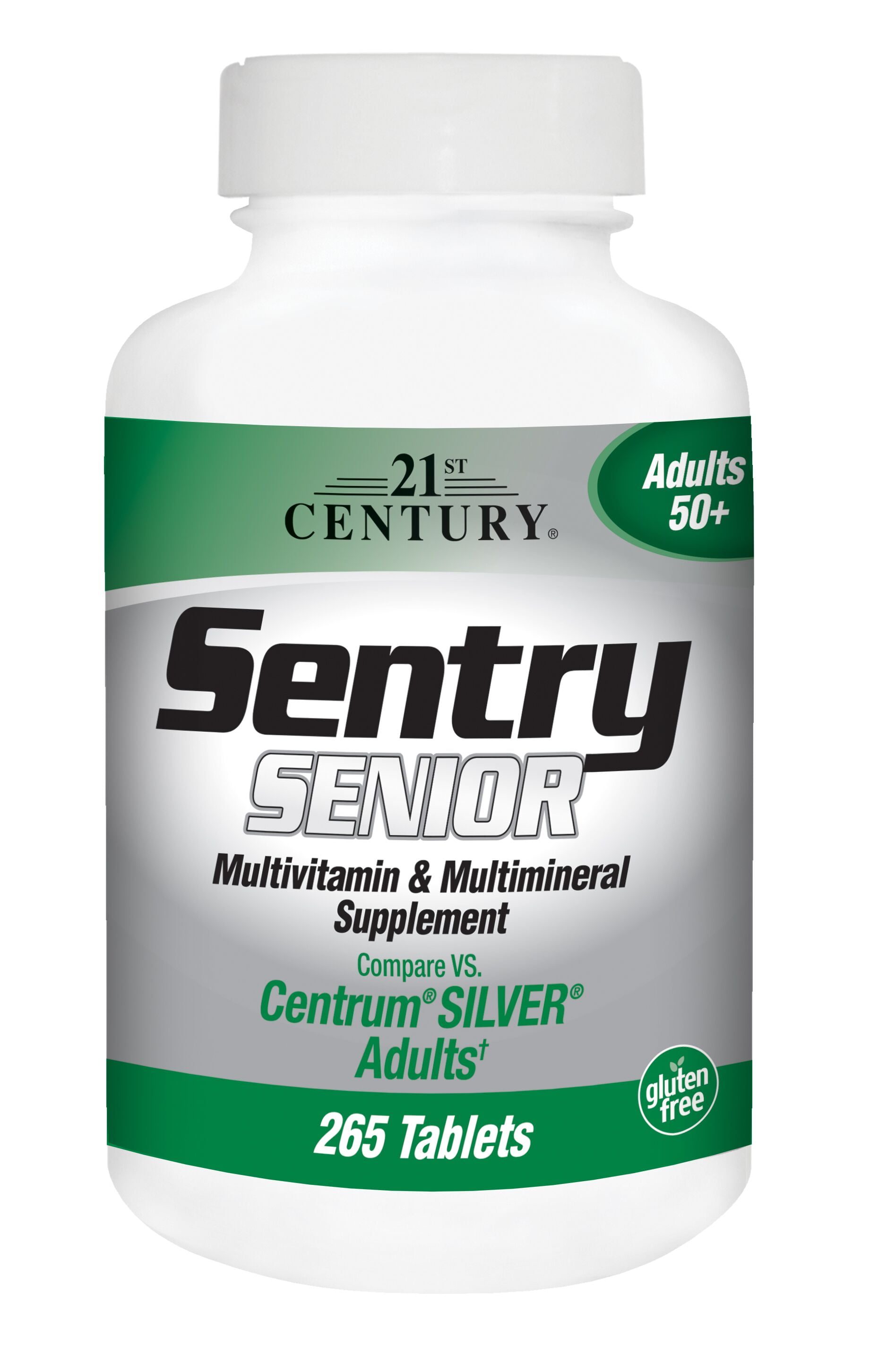 21st Century Sentry Senior Multivitamin and Mineral Supplements for ...