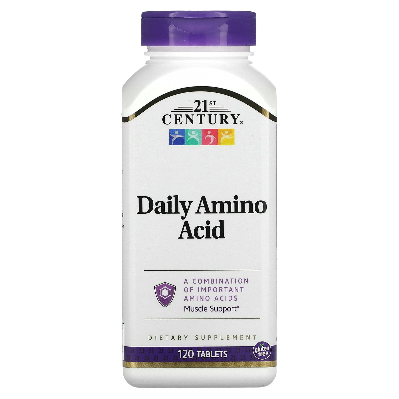21st Century Daily Amino Acid Tablets, 120 Count, Nutritional Health ...