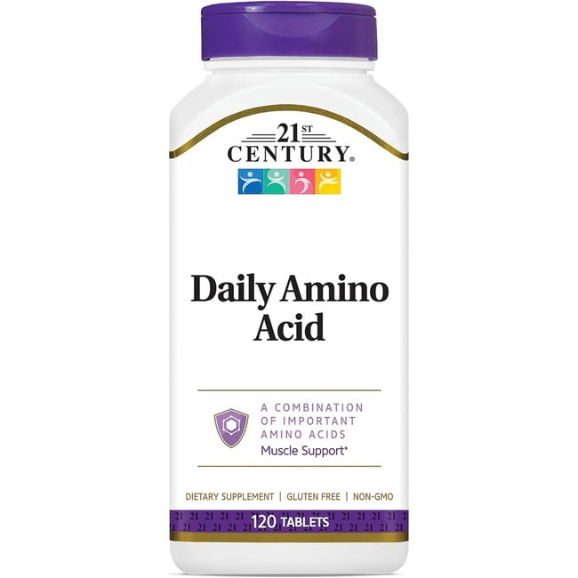 21St Century Daily Amino Acid Tablets, 120 Ct - Walmart.com