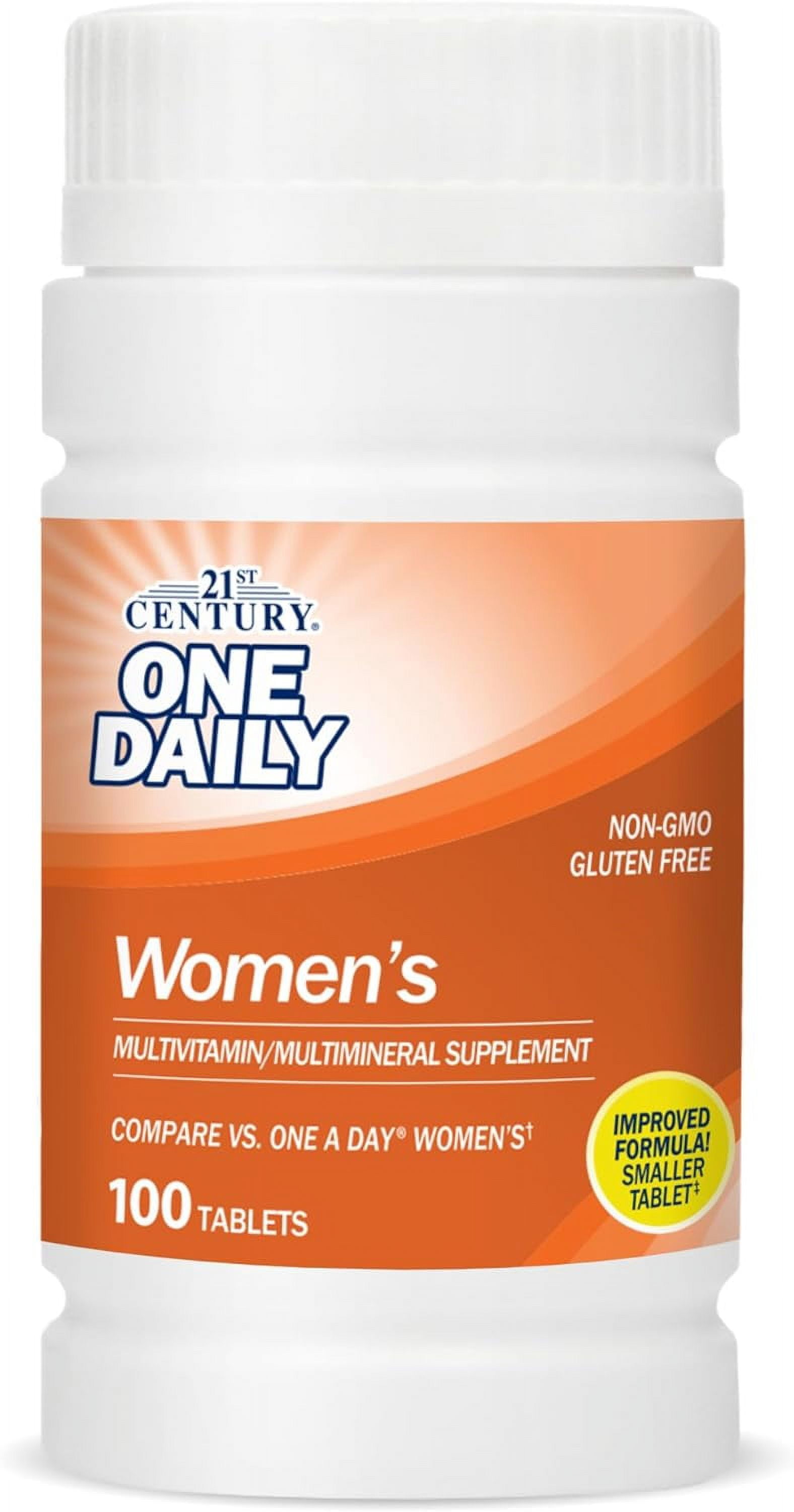 21St Century One Daily 50 Plus Womens Tablets - 100 Ea, 6 Pack ...