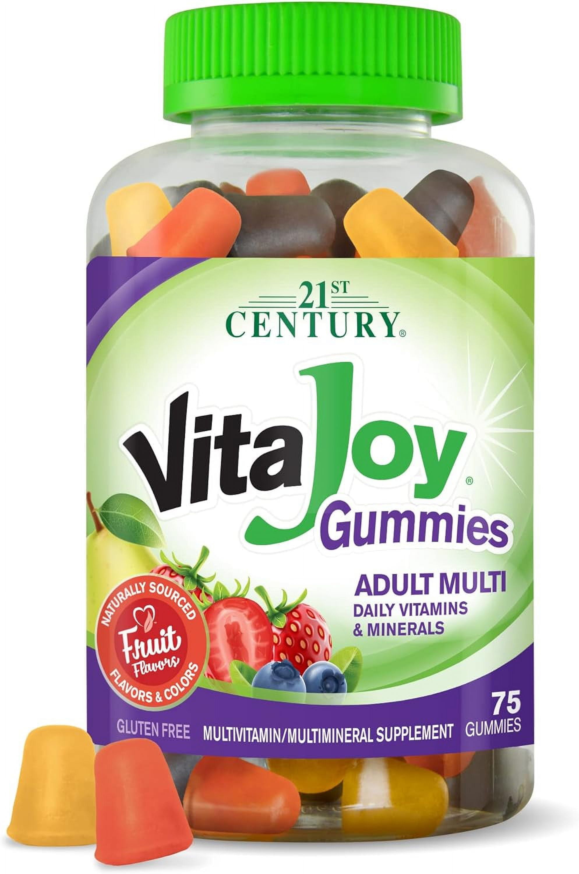 21St Century Vitajoy Adult Multivitamin Daily Vitamins And Minerals ...