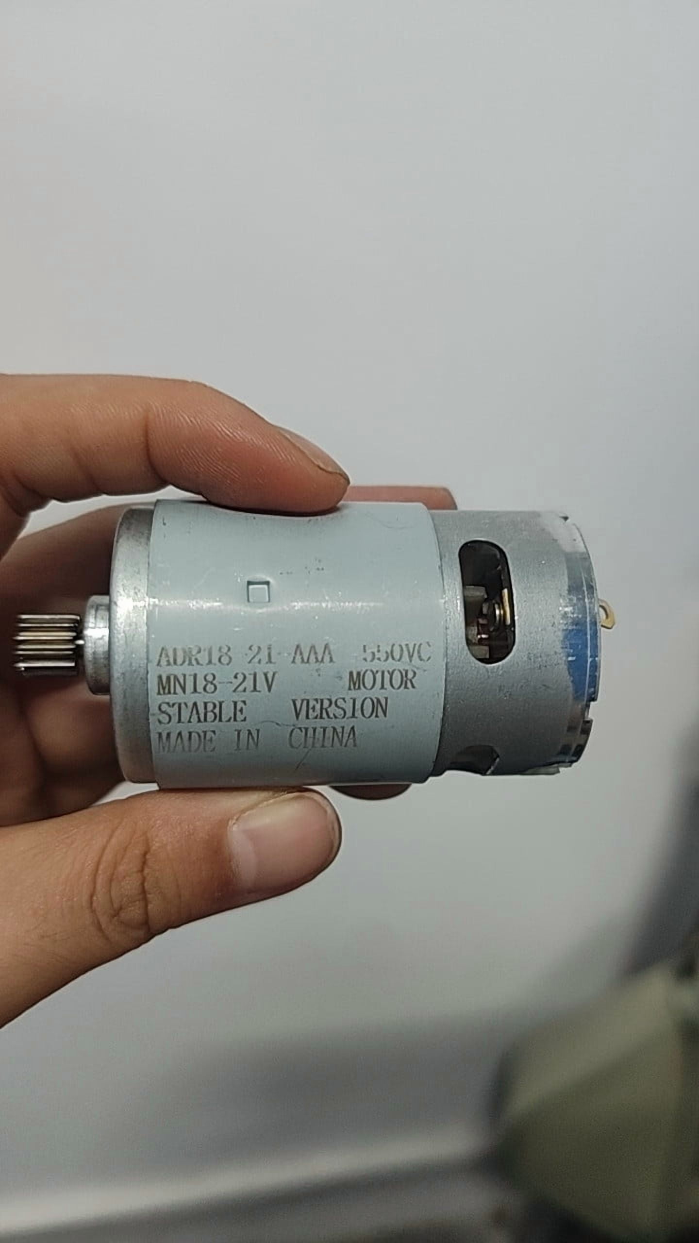 21V 14 Tooth Lithium Ion Cordless Electric Chain Saw Motor For 4-Inch 6 ...