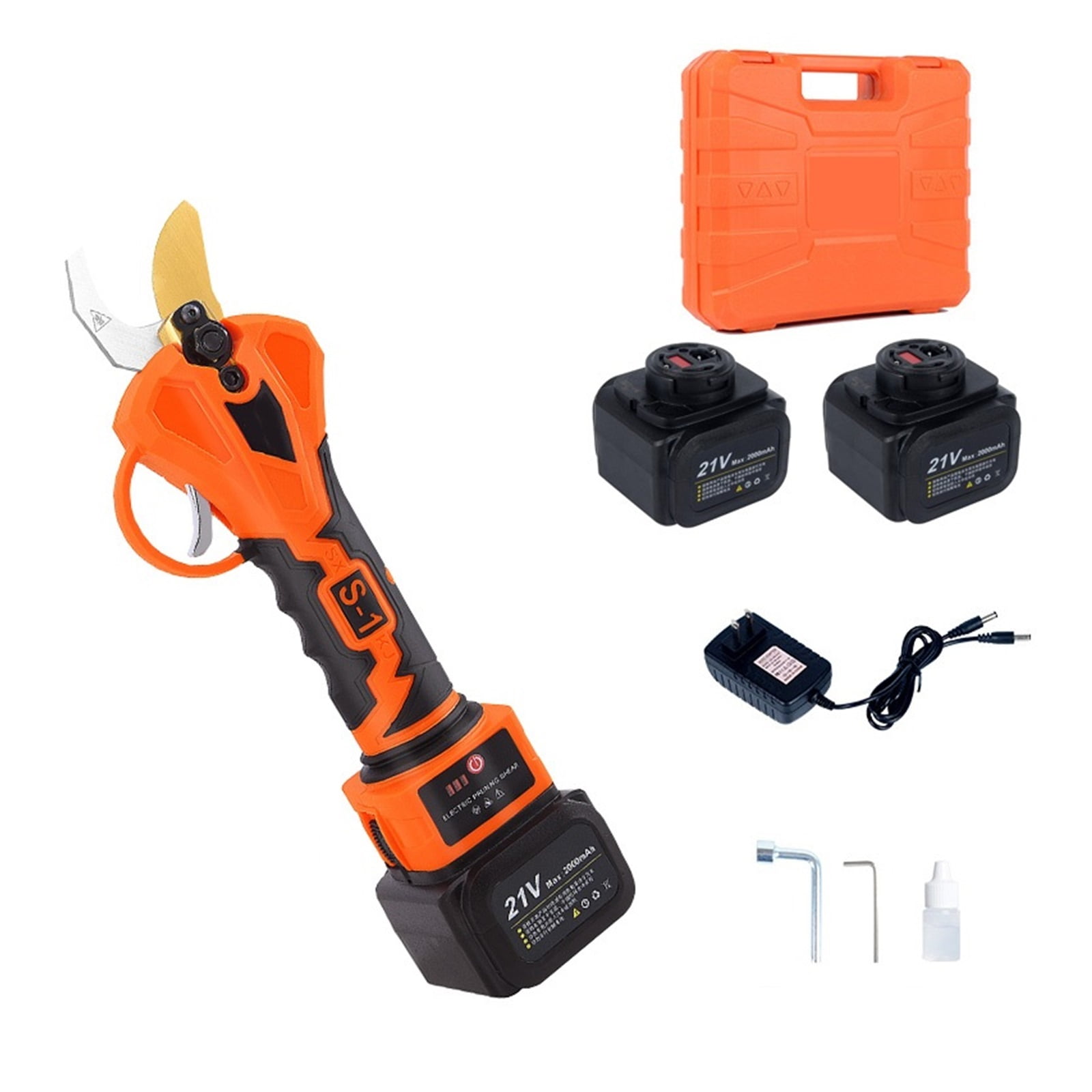 21V 16.8V Cordless Shears Efficient Pruning Scissors Lithium-ion Bonsai ...