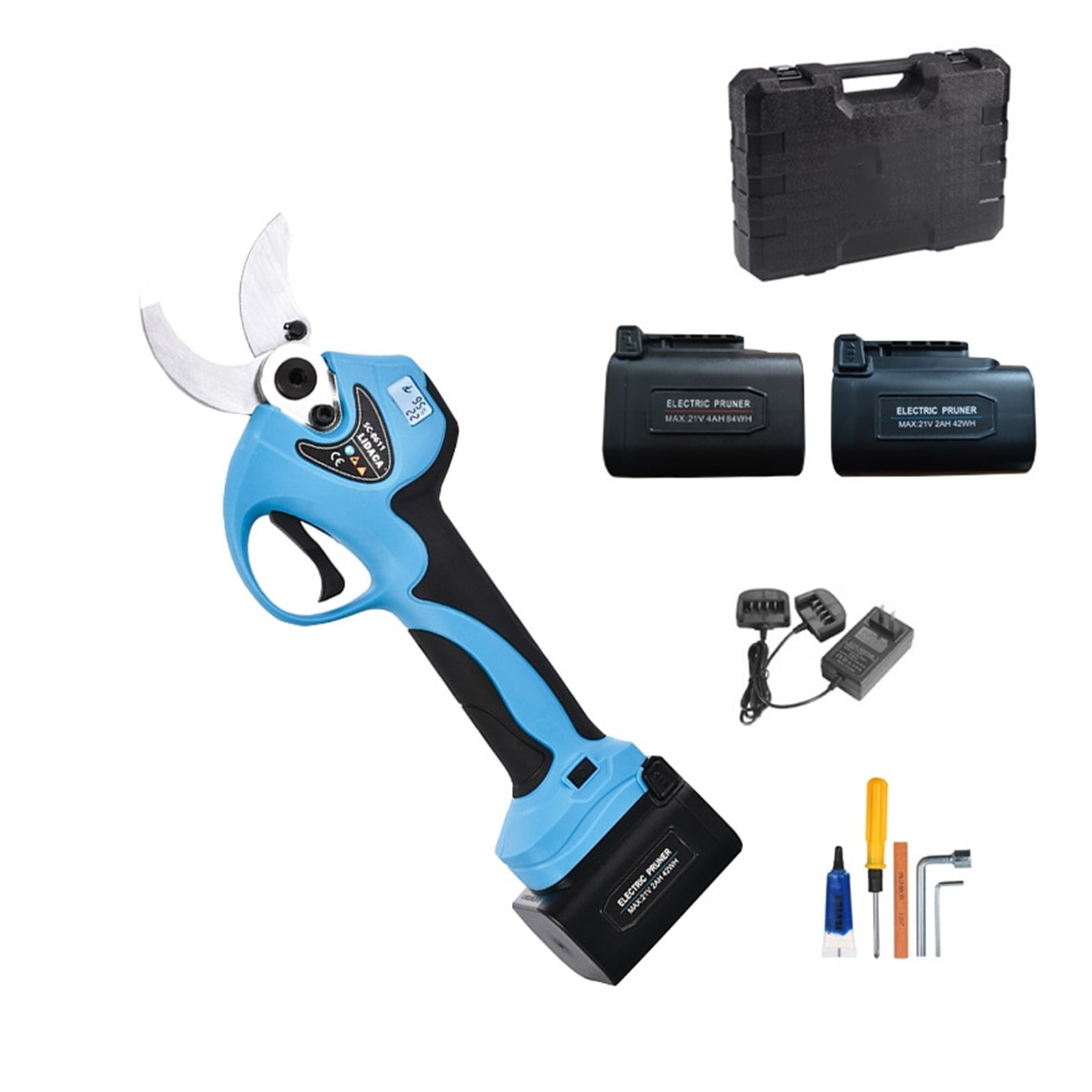 21V 40mm Cordless Shears Efficient Pruning Scissors Lithium-ion Bonsai ...