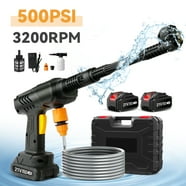 X5 Hand Held Pressure Washer,500 Psi Cordless Pressure Washer With 16ft ...