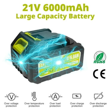 2Packs Upgraded 5.0Ah 18V BL1850B with LED Replacement Lithium-ion Battery Compatible with ...