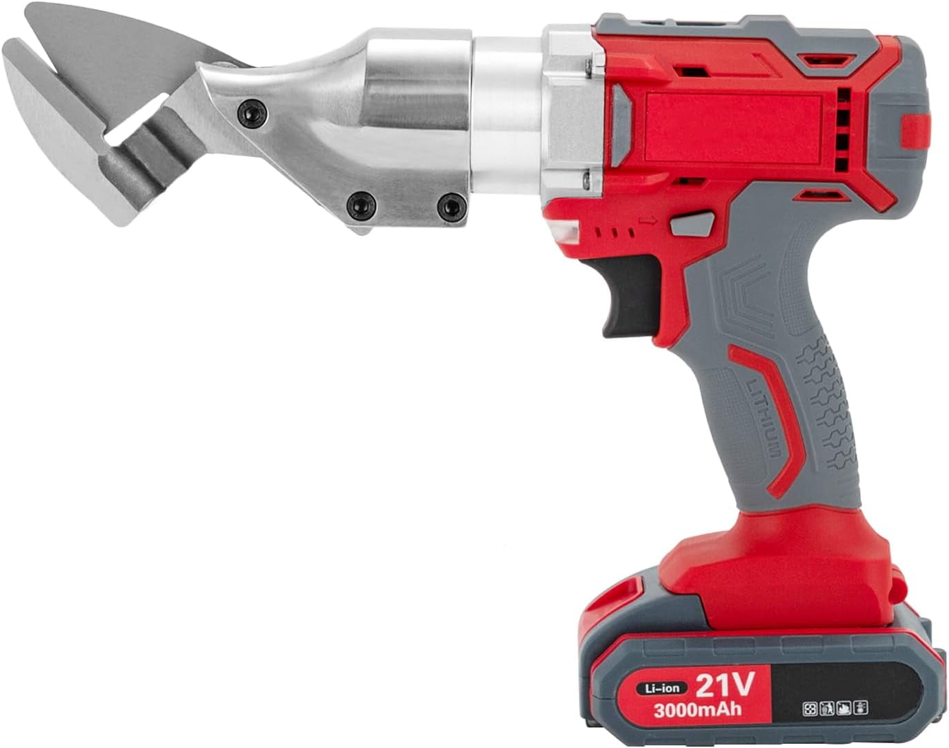 21V 600W Electric Metal Shear, Chrome Vanadium Steel Alloy Head ...