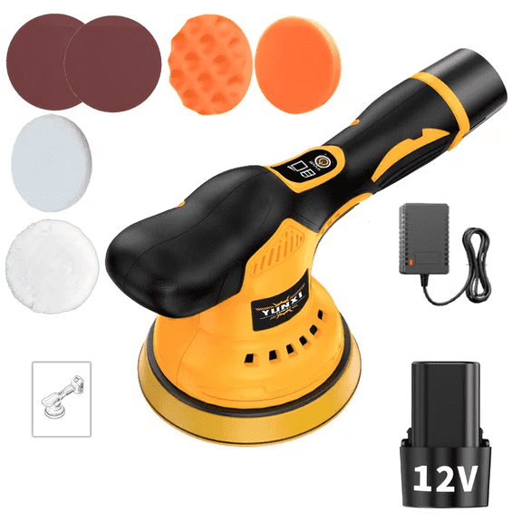 Cordless Dual Action Car Polishers for Detailing and Scratch Removal